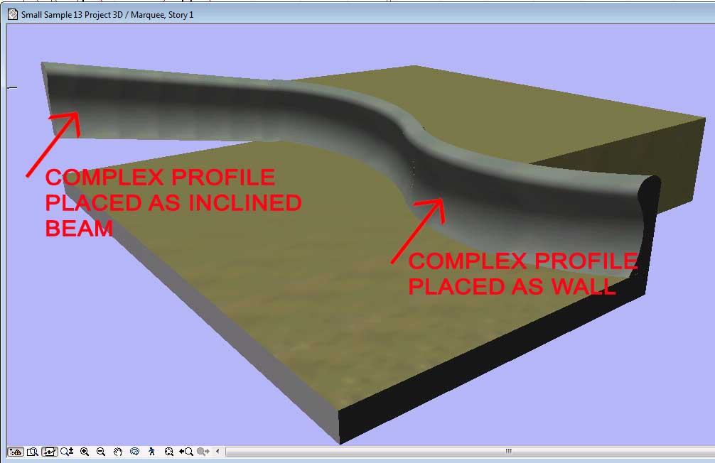 Wall Shaped As A Rolled Curve to Border Garden Edg... - Graphisoft Community
